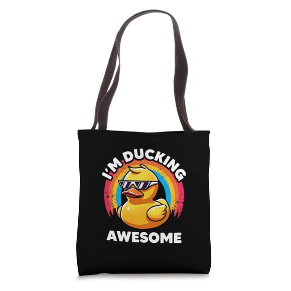 І'm Ԁuсkіng Аwеѕоmе Сutе Ԁuсk Rubbеr Ԁuсkу Lоvеr | Bags | Im Ducking ...